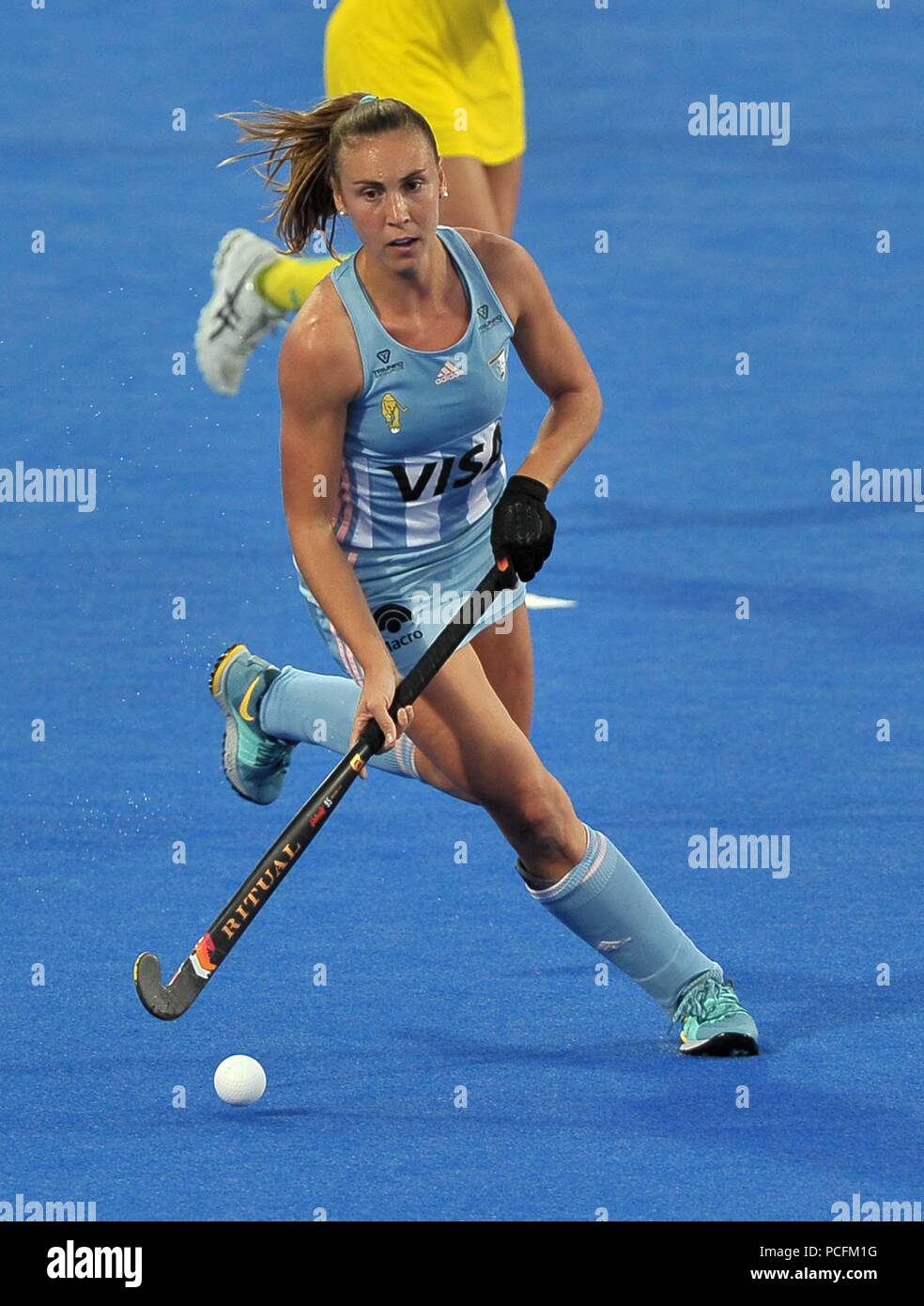 Stratford, London, UK. 1st Aug 2018. Florencia Habif (ARG). Australia V ...