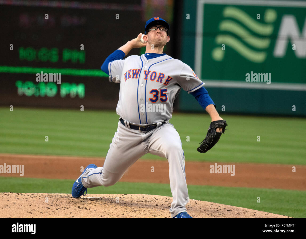 Washington, United States Of America. 31st July, 2018. New York Mets ...