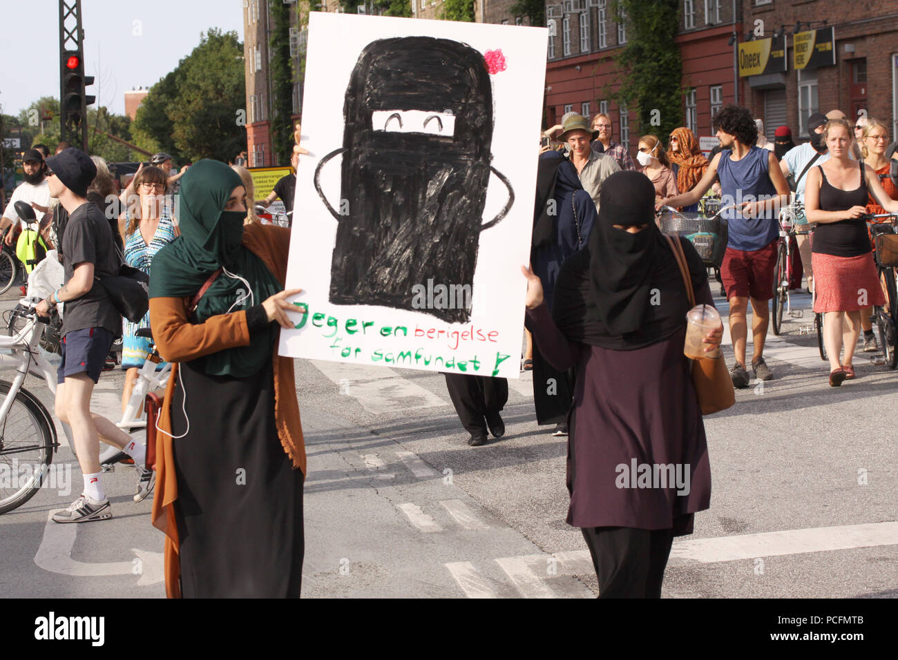 Burqa denmark hi-res stock photography and images - Alamy