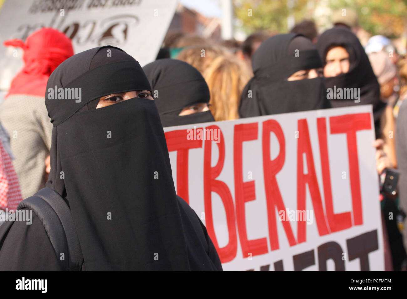 Burqa denmark hi-res stock photography and images - Alamy