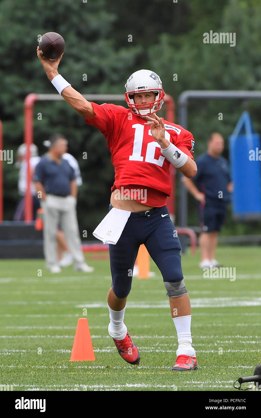 Tom brady 2018 practice hi-res stock photography and images - Alamy