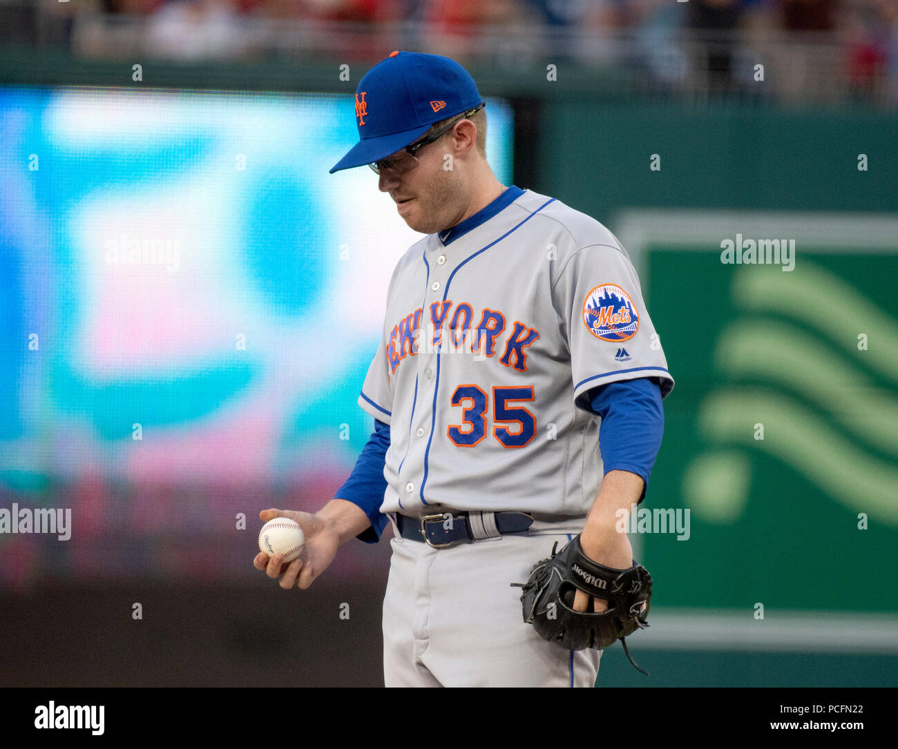 Washington, United States Of America. 31st July, 2018. New York Mets ...