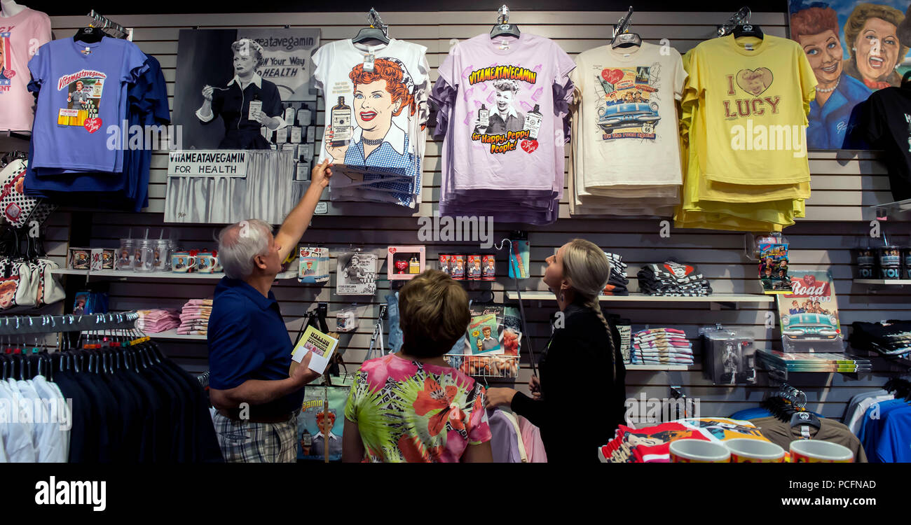 Jamestown, New York, USA. 01st Aug, 2018. Located in Lucille Ball's ...