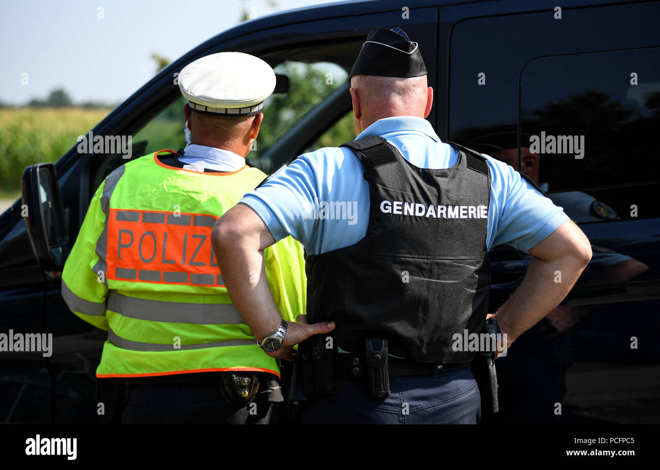 Rust, Germany. 23rd July, 2018. The German police officer Oliver Gremm ...