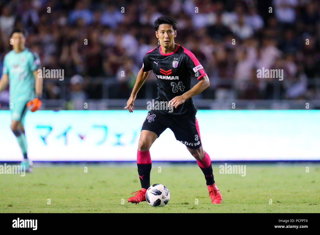 Osaka, Japan. 1st Aug, 2018. Kazuya Yamamura (Cerezo) Football/Soccer ...
