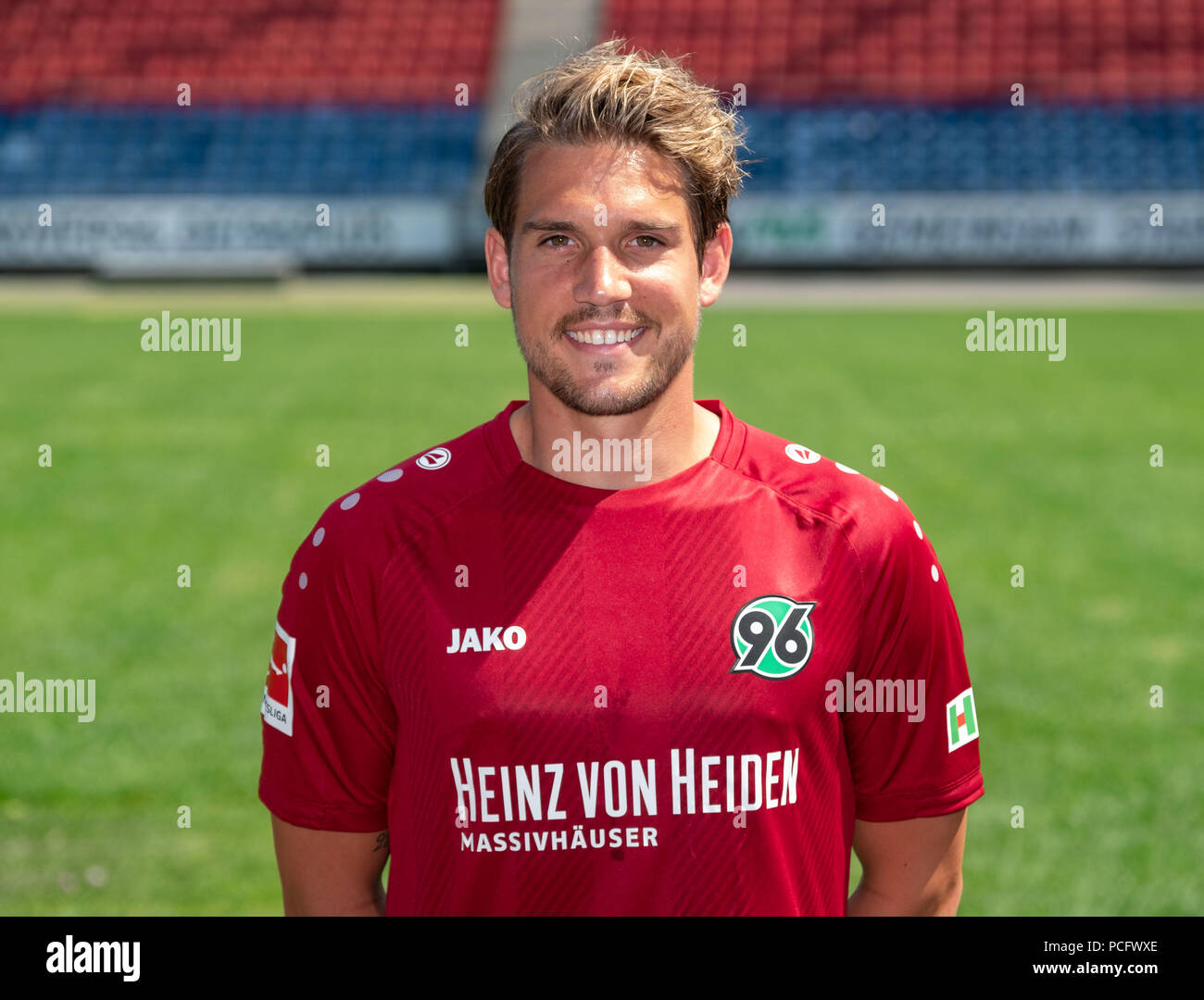 German Bundesliga, official photocall Hannover 96 for season 2018/19 in ...
