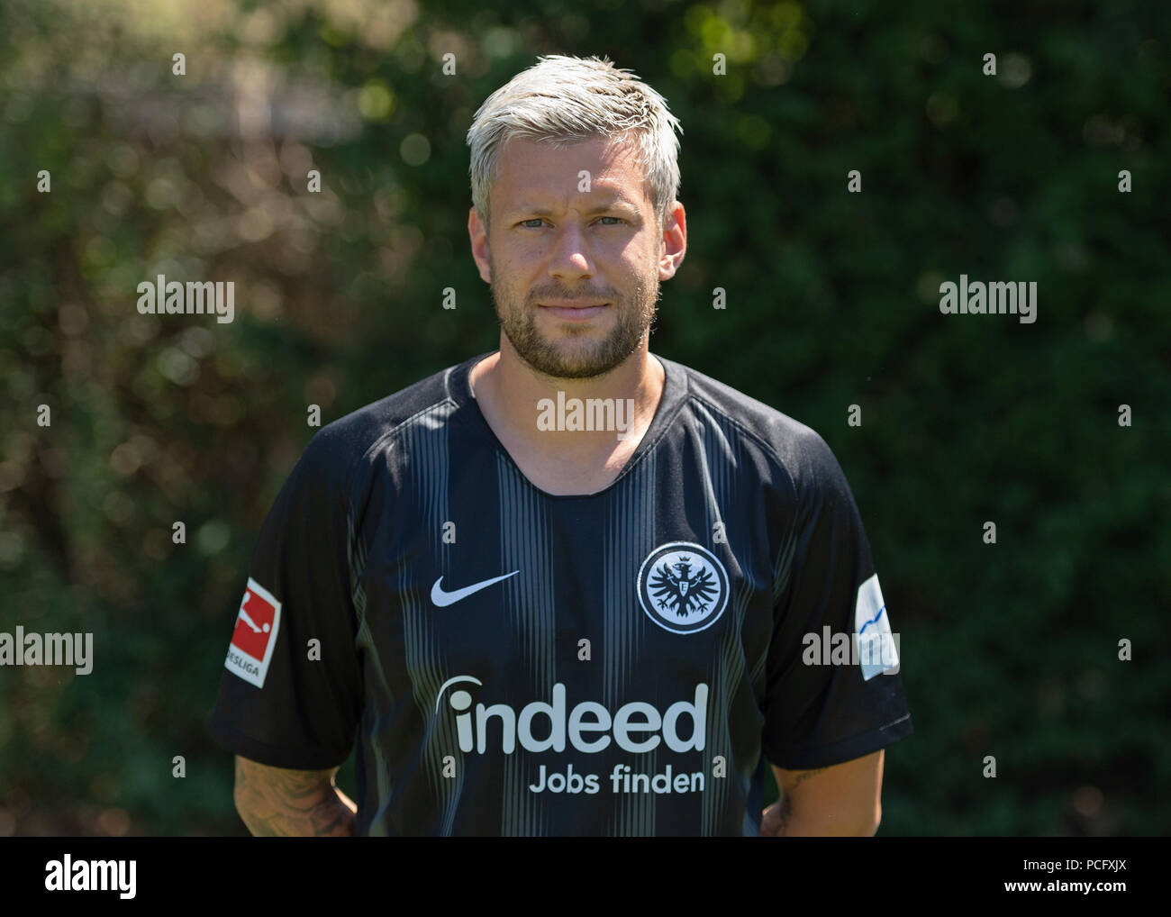 German Bundesliga, official photocall Eintracht Frankfurt for season ...