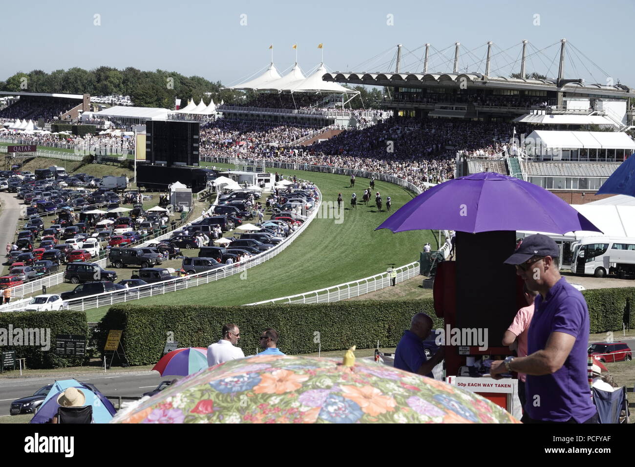 Goodwood Racecourse, West Sussex, UK. 2nd August, 2018 2nd August, 2018 ...