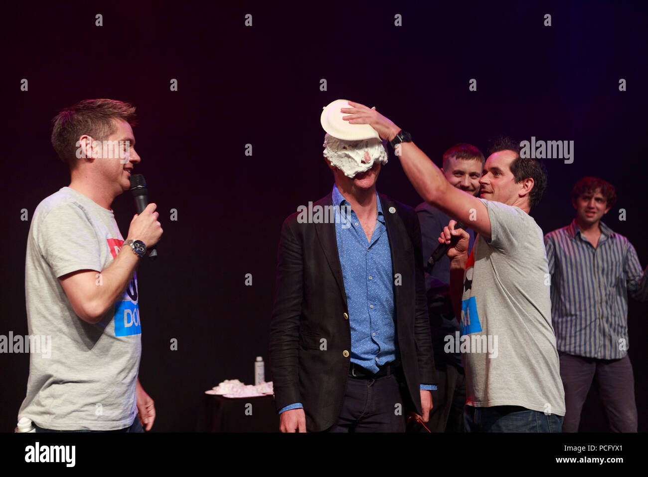 Edinburgh, Scotland. UK. 1 August 2018. Press launch call Underbelly as ...