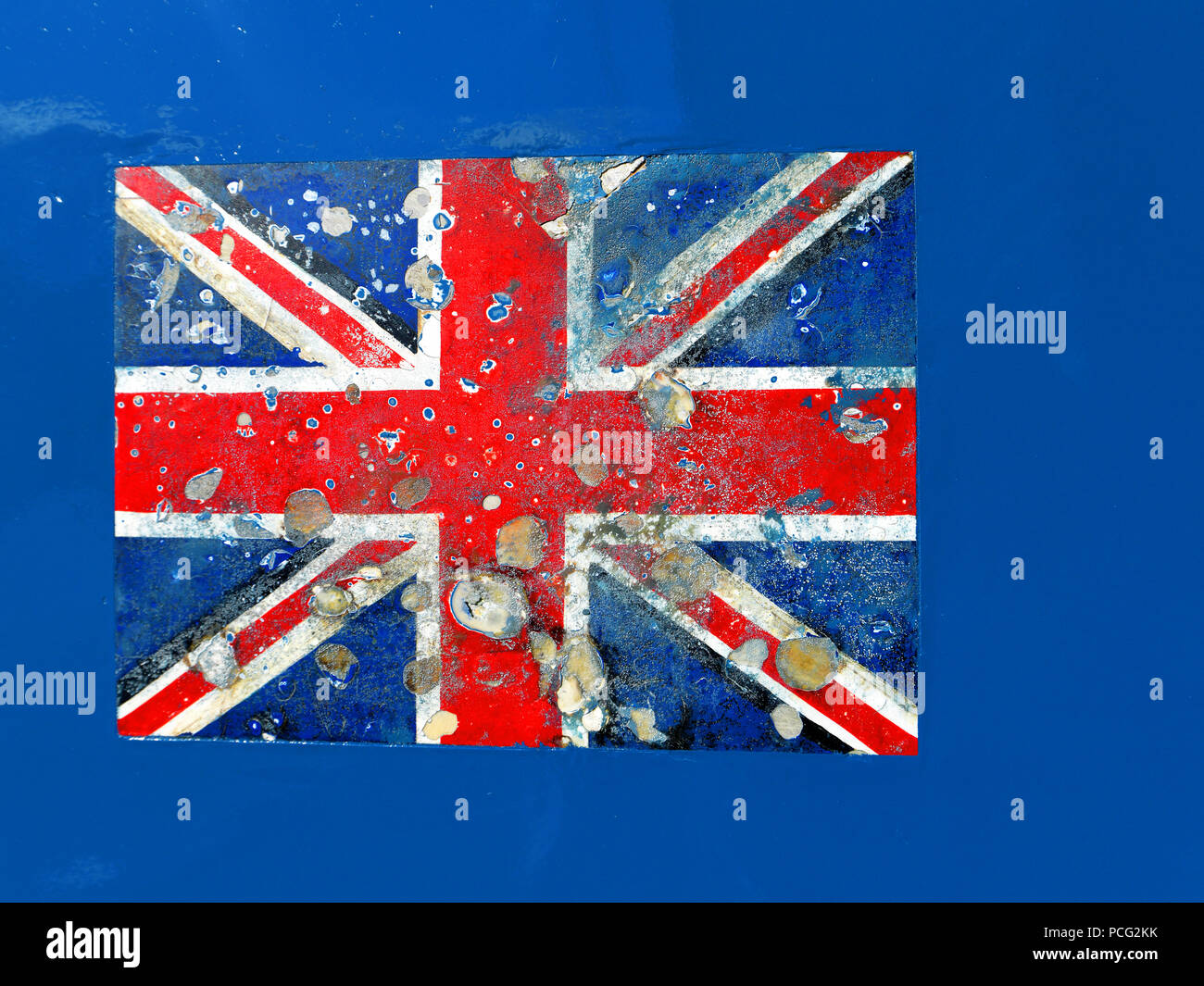 North Shields, UK. 2nd Aug 2018. Donald Campbells Bluebird K7 ...