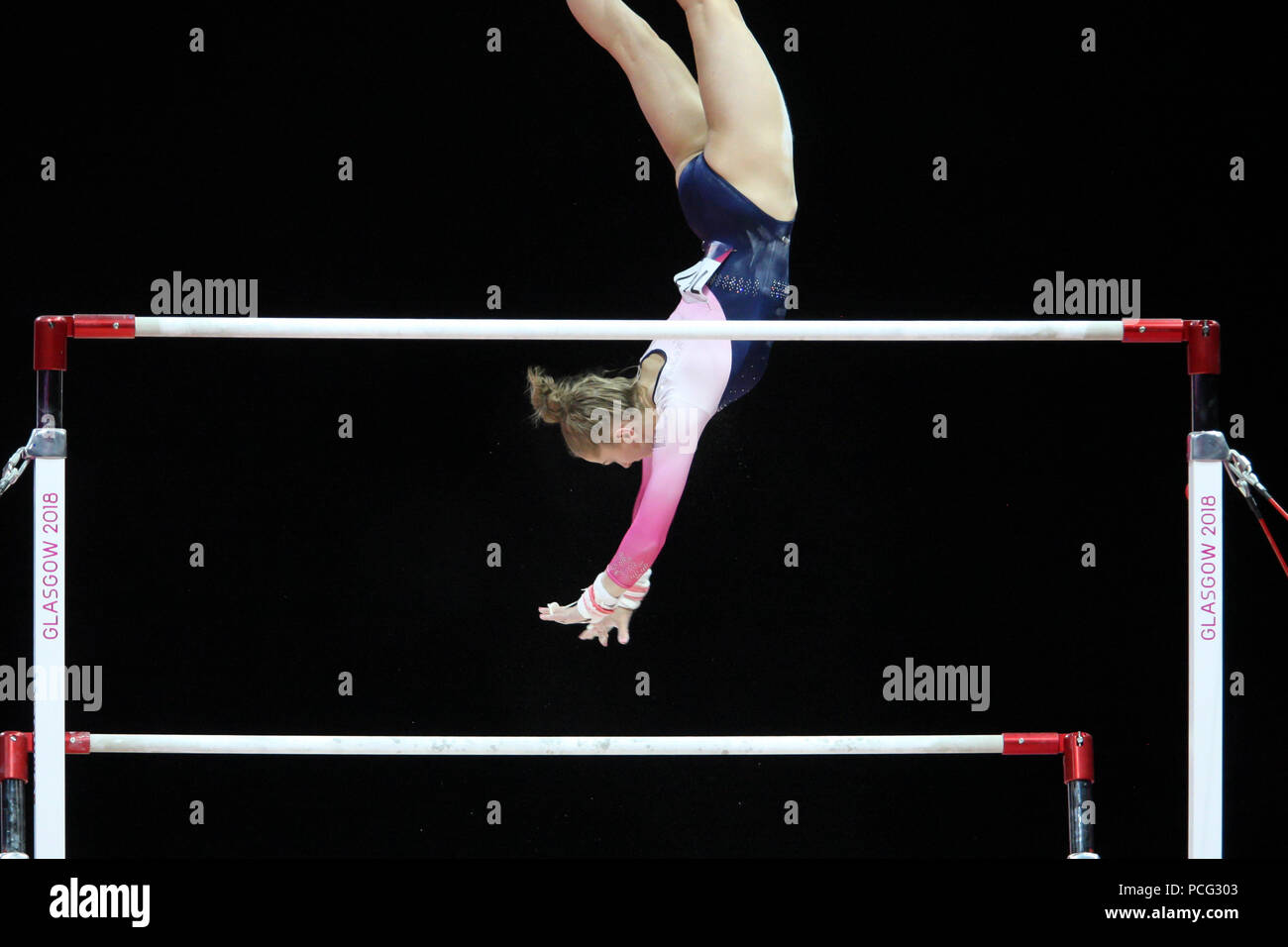 Glasgow, UK. 2 August 2018. European Women's Artistic Gymnastics at SSE ...
