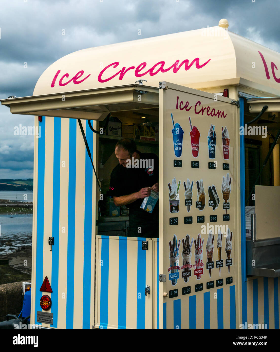 Cramond, Edinburgh, Scotland, United Kingdom, 2nd August 2018 ...