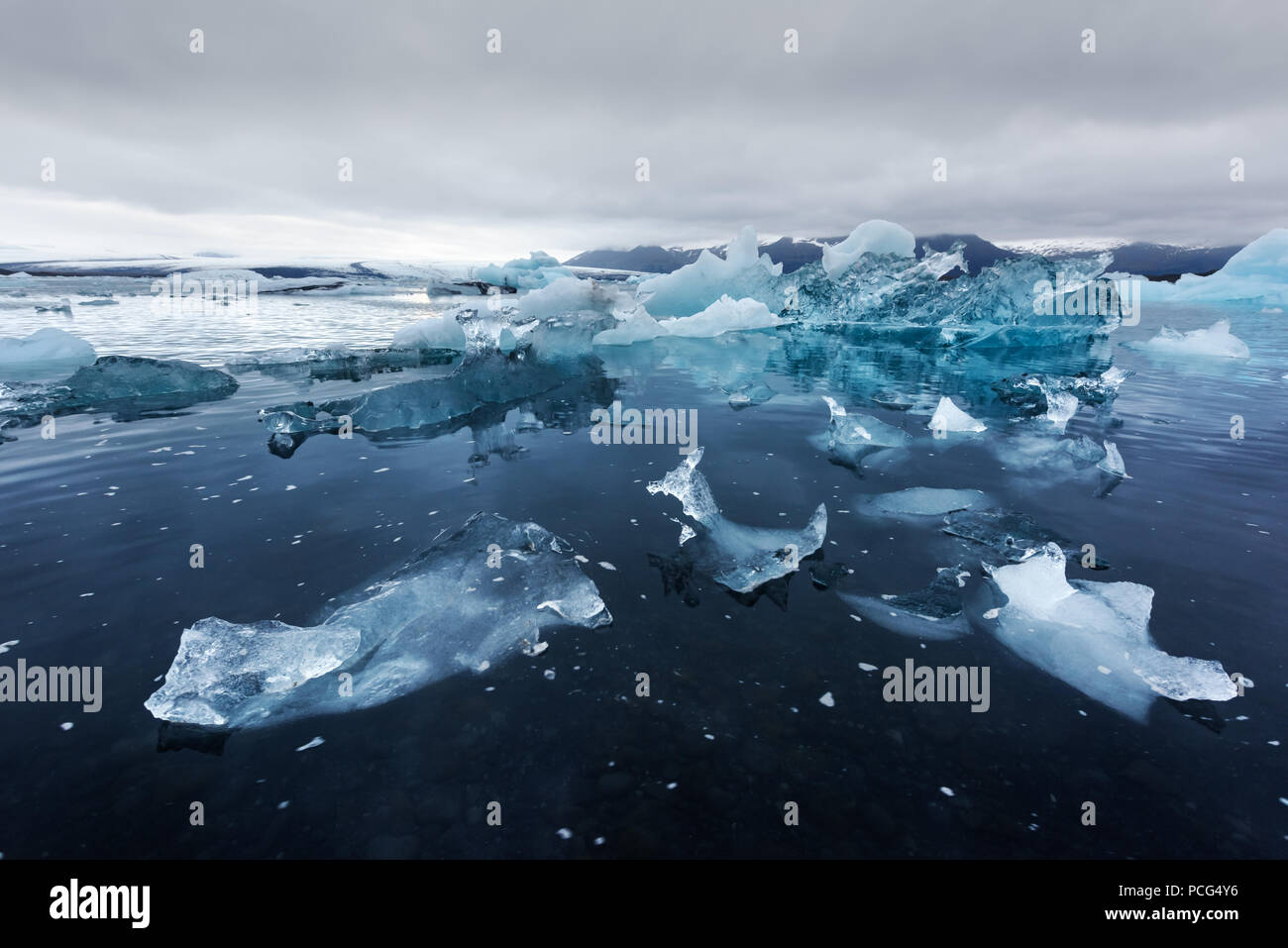 Glacial ice floating in sea hi-res stock photography and images - Alamy