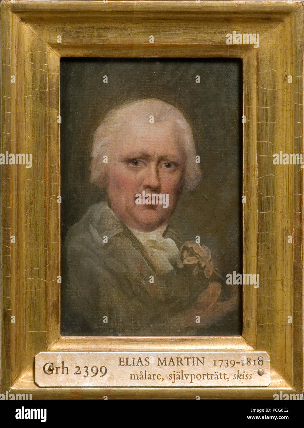 79 Self-Portrait (Elias Martin) - Nationalmuseum - 18079 Stock Photo ...