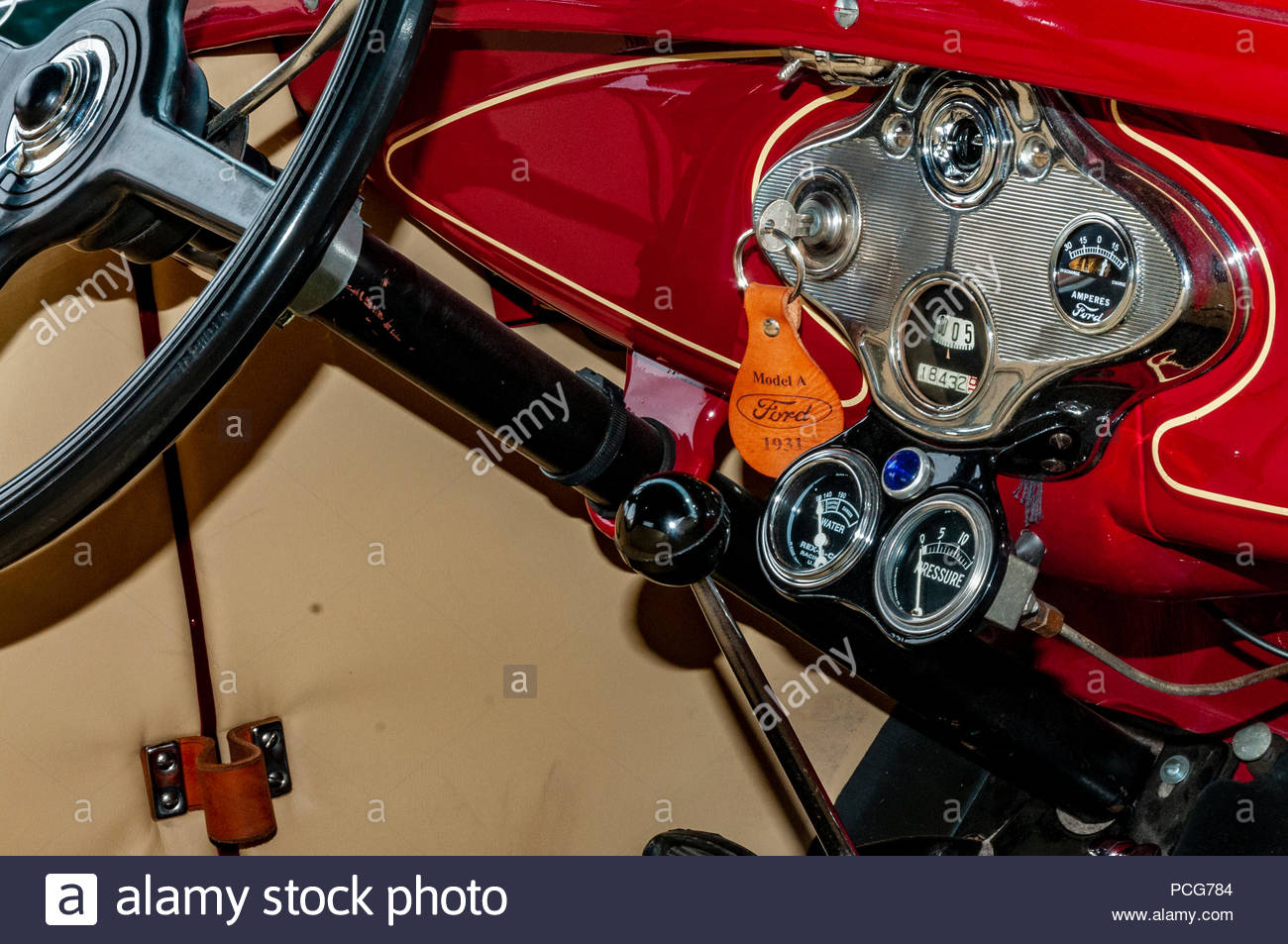 Vintage 1931 Ford Model A Car Stock Photos & Vintage 1931 Ford Model A ...