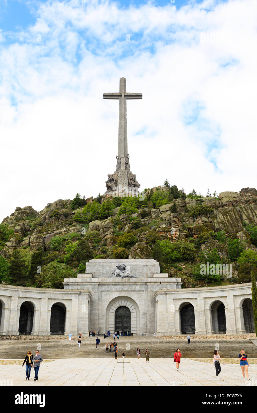 Valley of the Fallen, Madrid, Spain. May 2018 Stock Photo - Alamy