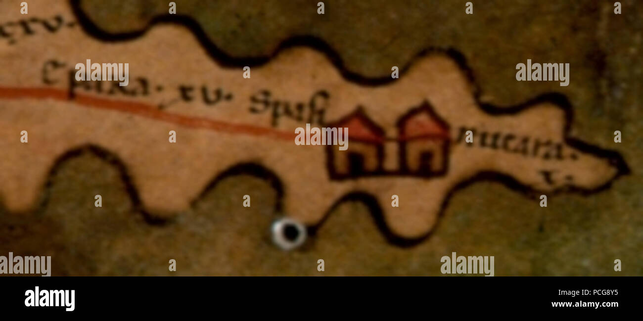 122 Charax (Peutinger Map Stock Photo - Alamy