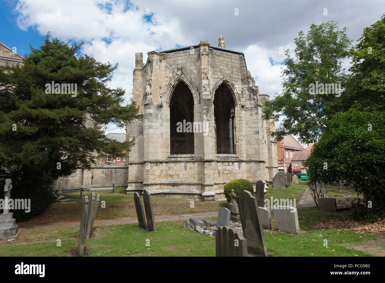 Howden minster church tower hi-res stock photography and images - Alamy