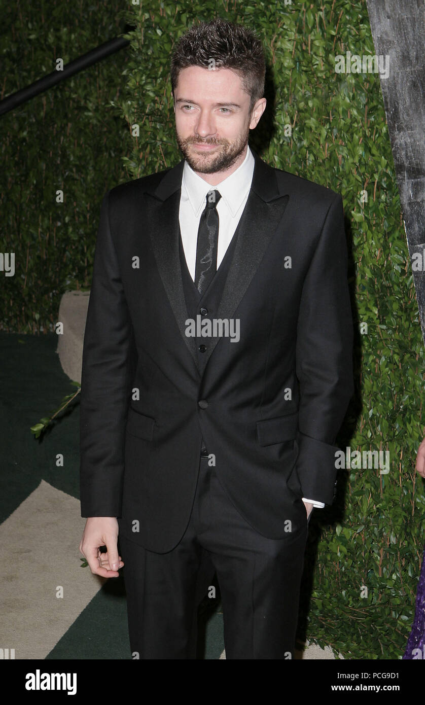 Topher Grace 095 arriving at the Vanity Fair Oscar Party 2012 - at the ...