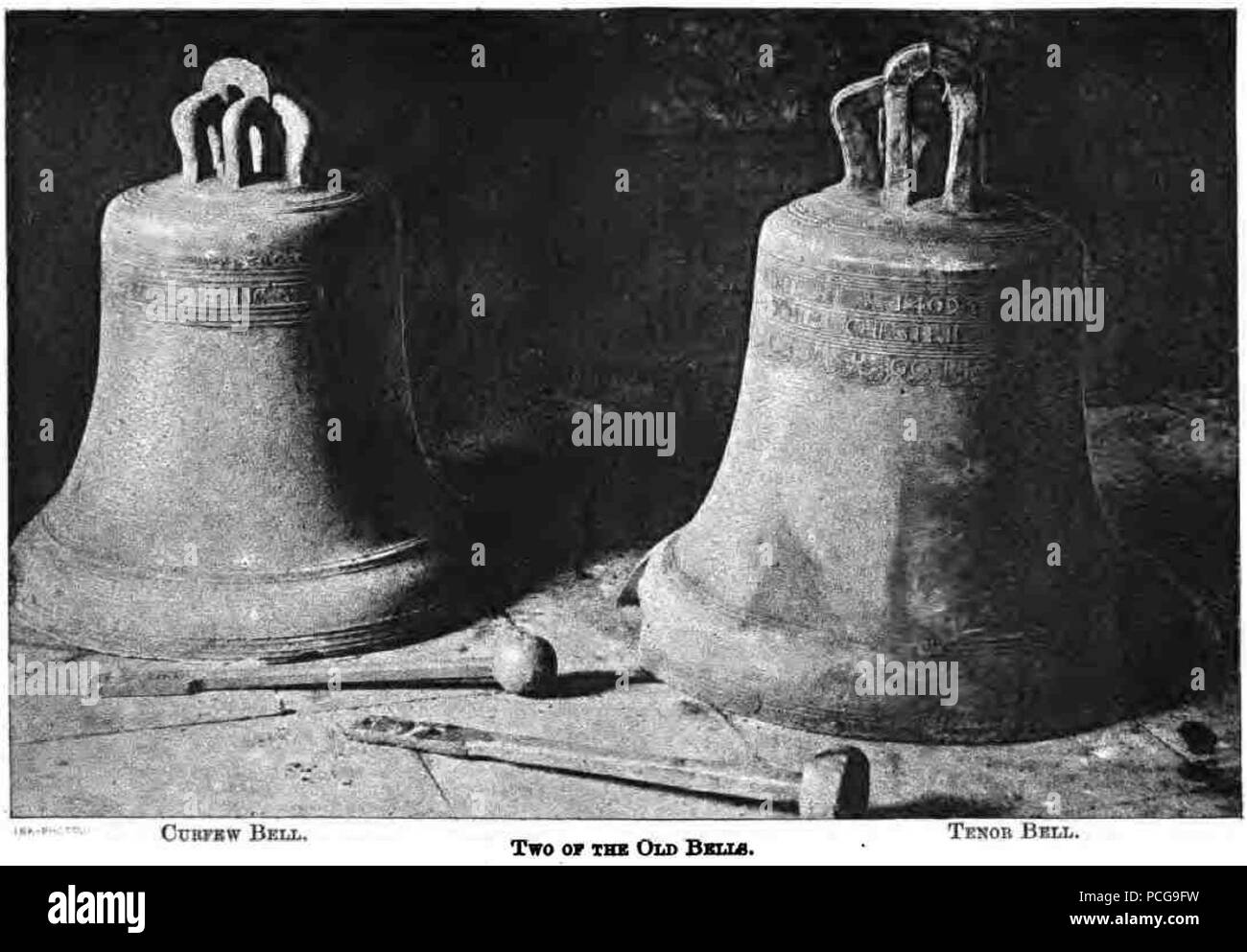 English church bells Black and White Stock Photos & Images - Alamy