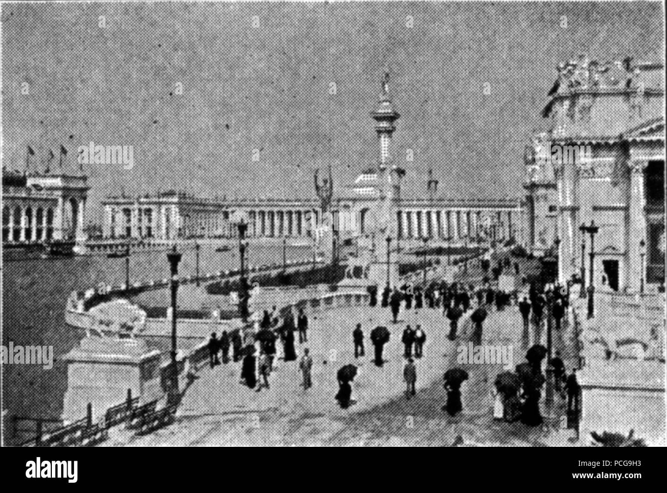 Chicago exhibition of 1893 Black and White Stock Photos & Images - Alamy