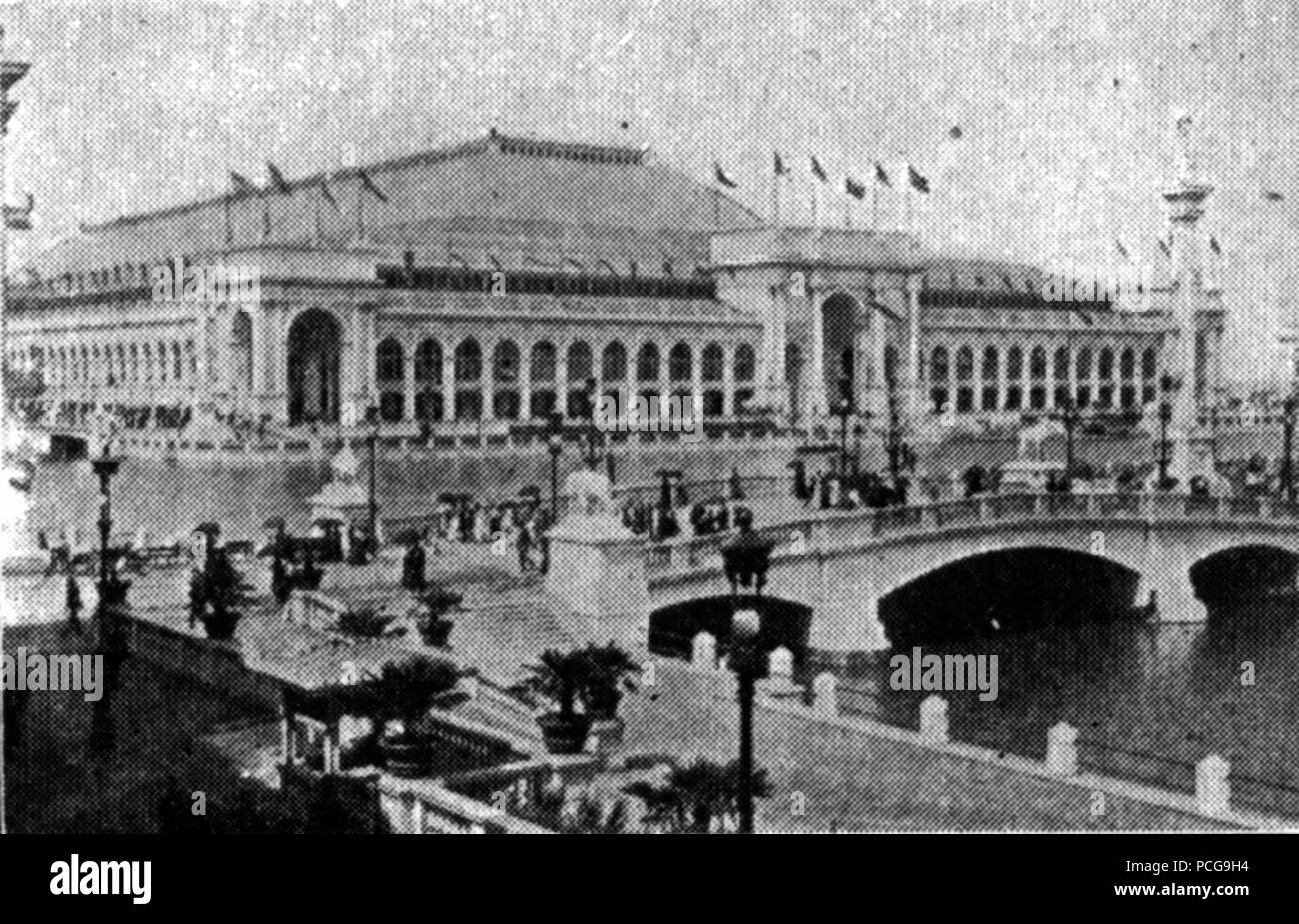 Chicago exhibition of 1893 Black and White Stock Photos & Images - Alamy