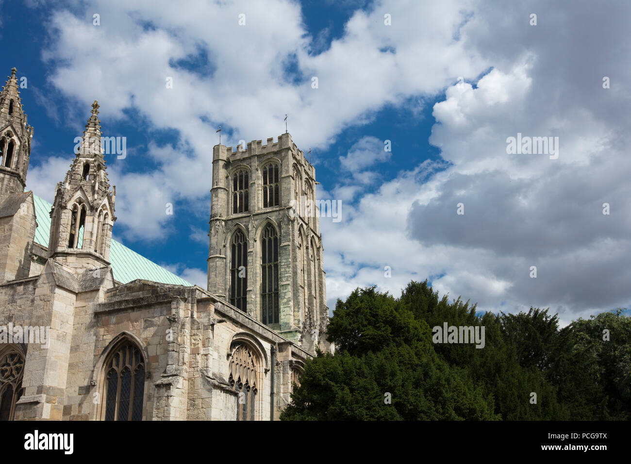 Howden minster church tower hi-res stock photography and images - Alamy