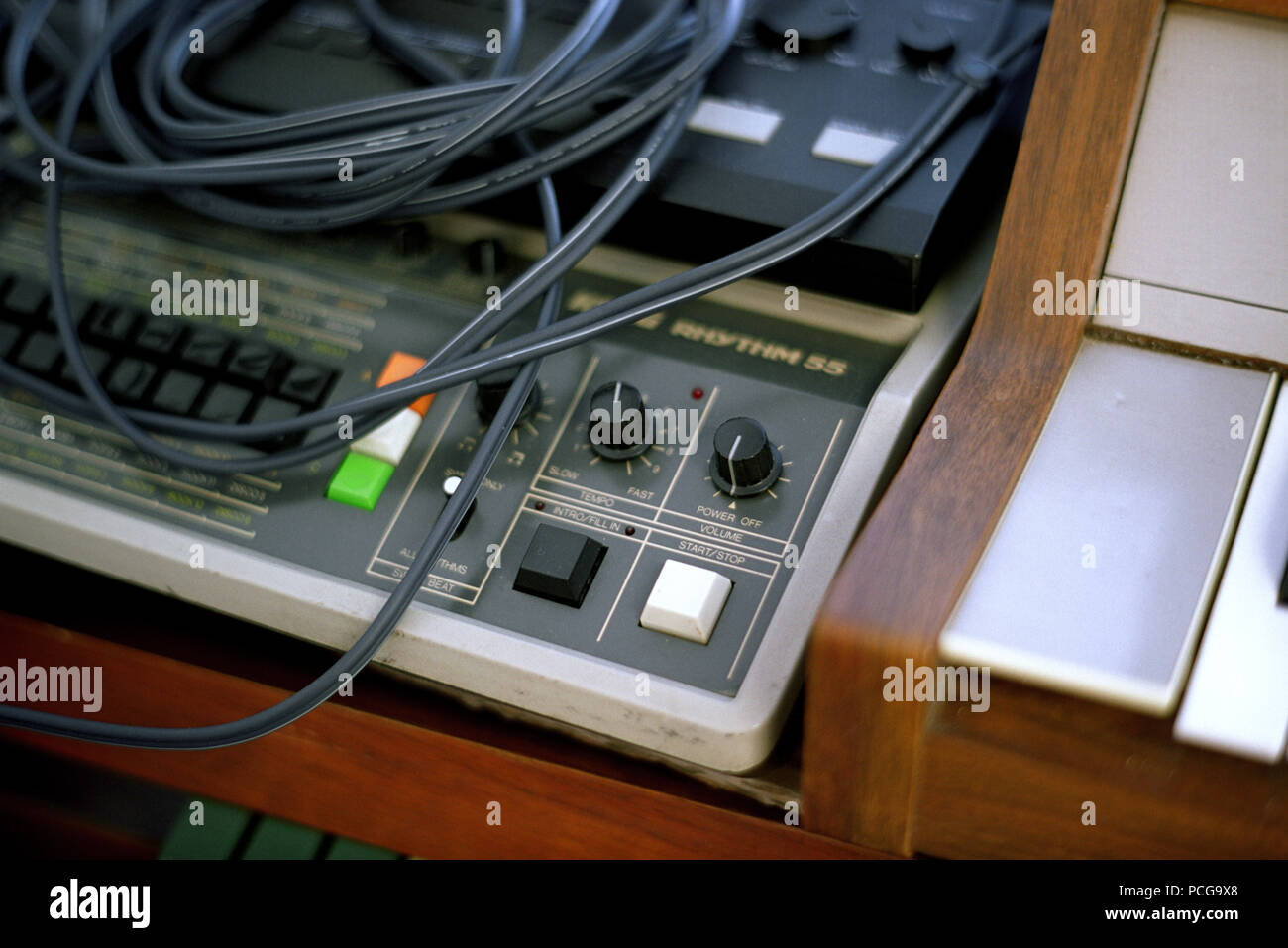 Korg kr-55 analogue drum computer Stock Photo - Alamy