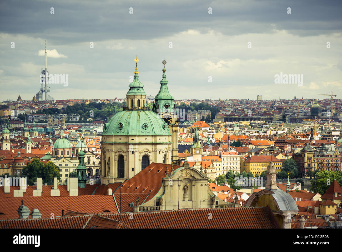 Prague baroque architecture hi-res stock photography and images - Alamy
