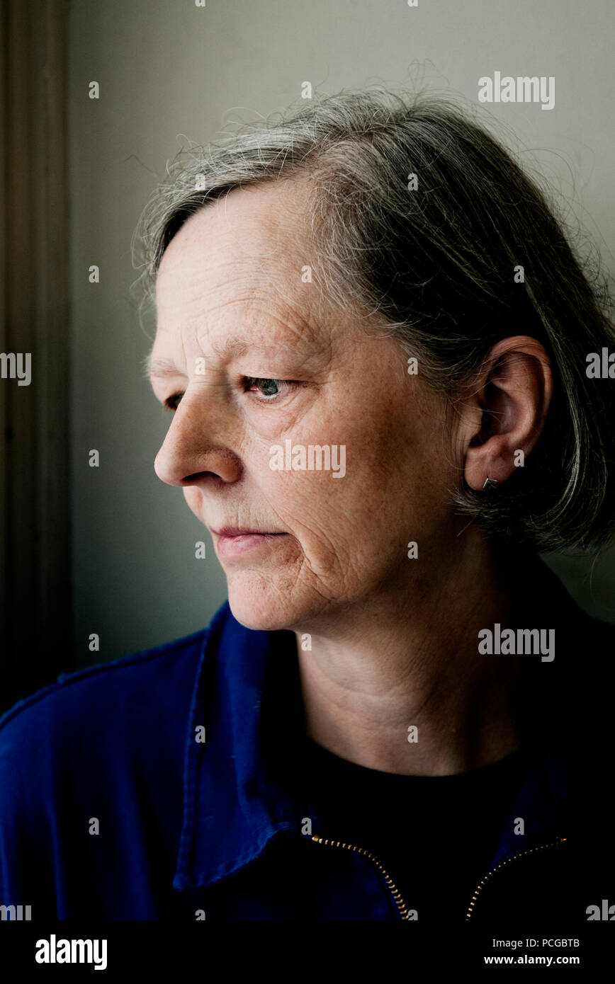 Portrait and serie of conceptual artist Martine De Bruyn and her work ...