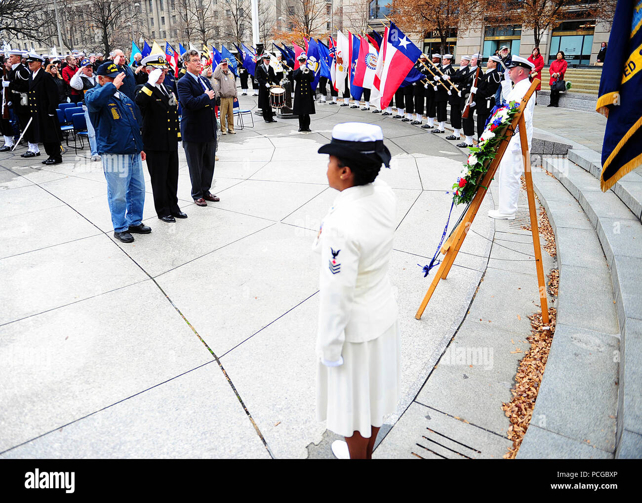 Pearl harbor honors and heritage ceremony hi-res stock photography and ...