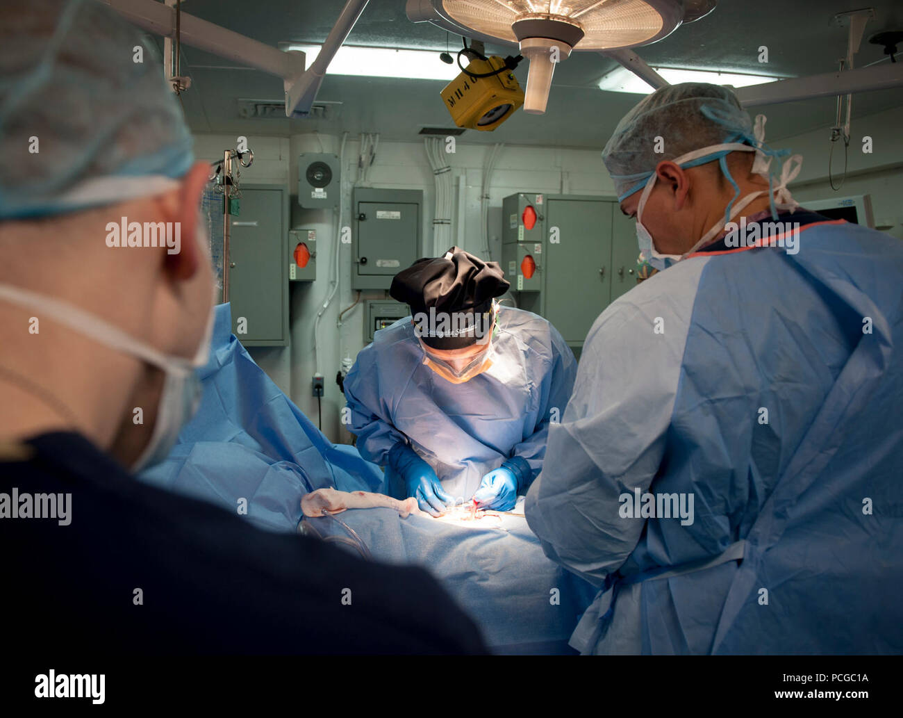 ATLANTIC OCEAN (Aug. 25, 2016) Ship's Surgeon Lt. Cmdr. Krista M ...