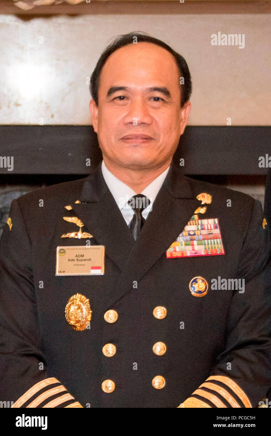 Chief of naval operations cno adm john richardson hi-res stock ...