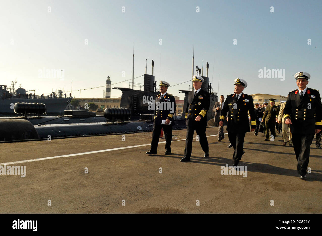 Egyptian military leadership hi-res stock photography and images - Alamy