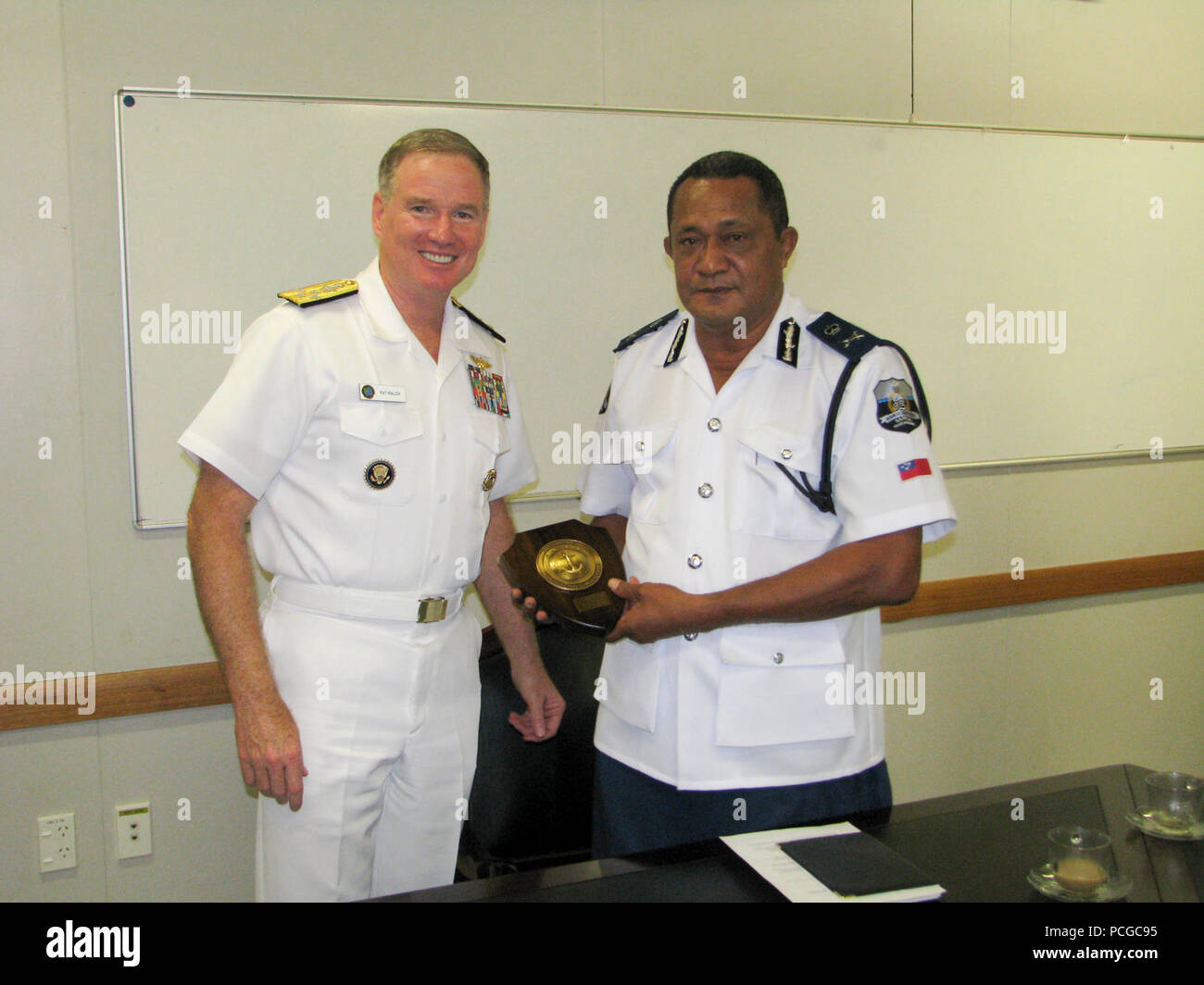 APIA, Samoa (June 27, 2011) Adm. Patrick Walsh, commander of U.S ...
