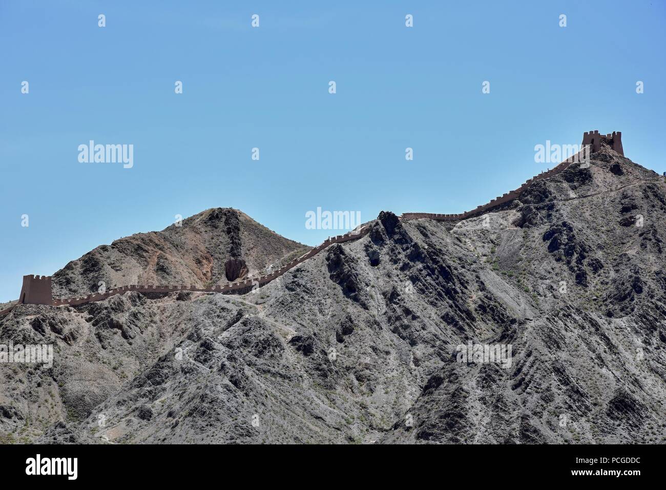 Jiayu Pass is the first pass at the west end of the Great Wall of China ...