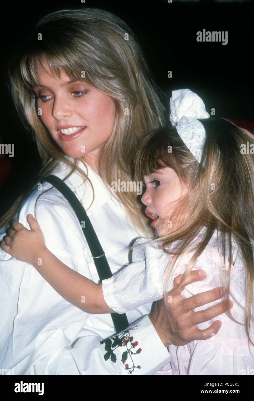 #ChristyBrinkley and daughter 1989 Photo By Adam Scull/PHOTOlink.net ...