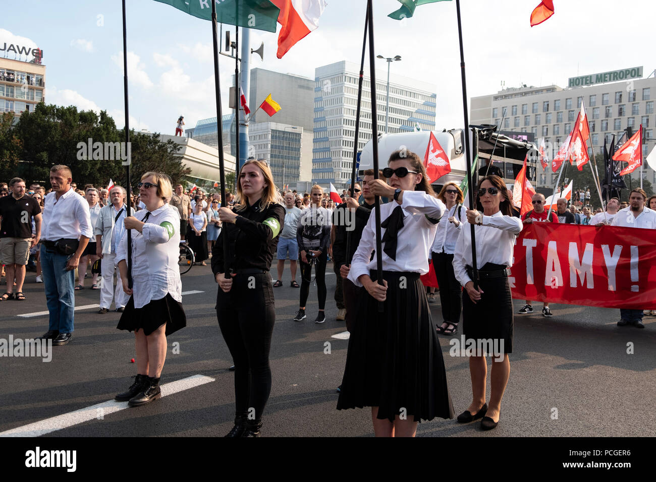 Warsaw, Poland. 01st Aug, 2018. During the 74 years after Warsaw ...