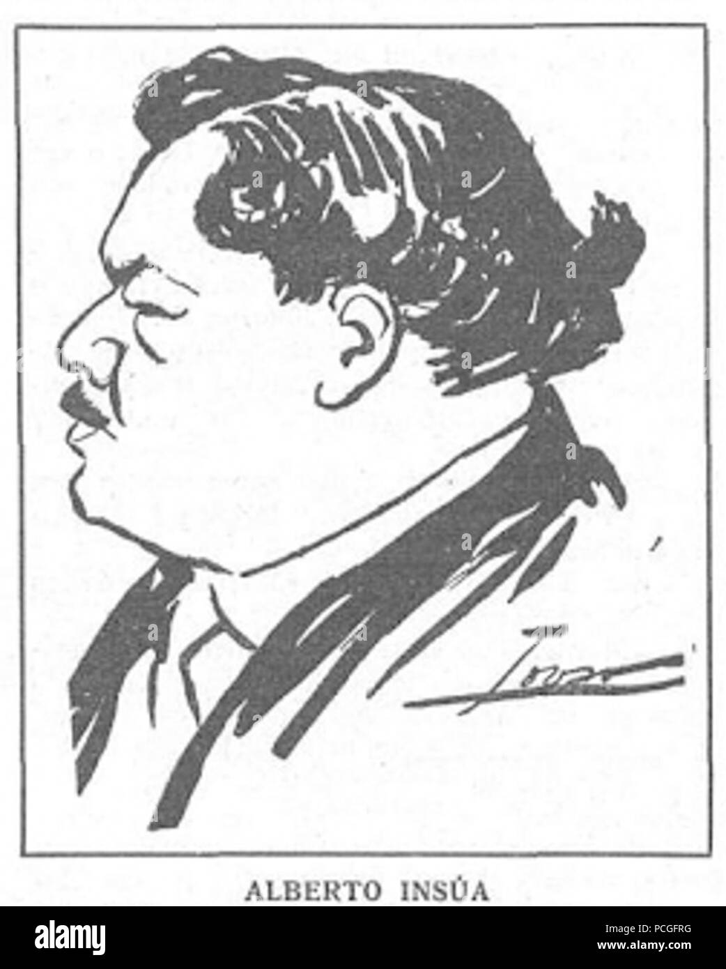 Alberto Insúa de Tovar Mundo Gráfico 20 de noviembre de 1912 Stock ...