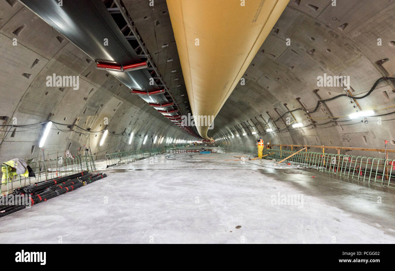 Alaskan way tunnel Stock Photo - Alamy