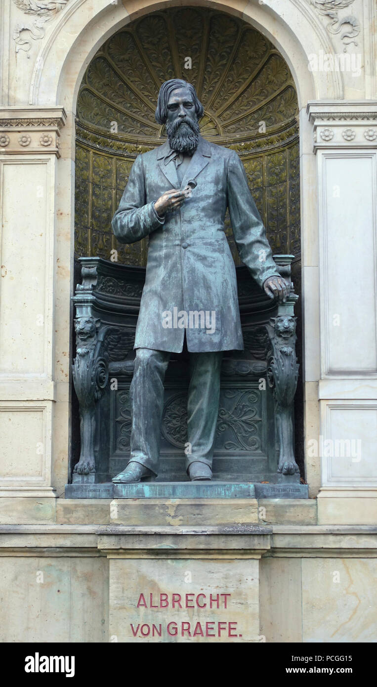 Albrecht von Graefe Memorial - Berlin, Germany Stock Photo - Alamy