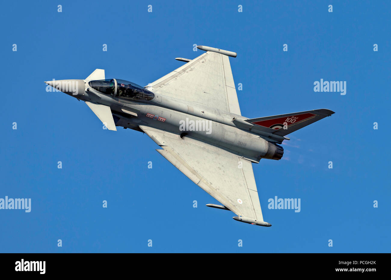 RAF Typhoon Display Stock Photo - Alamy