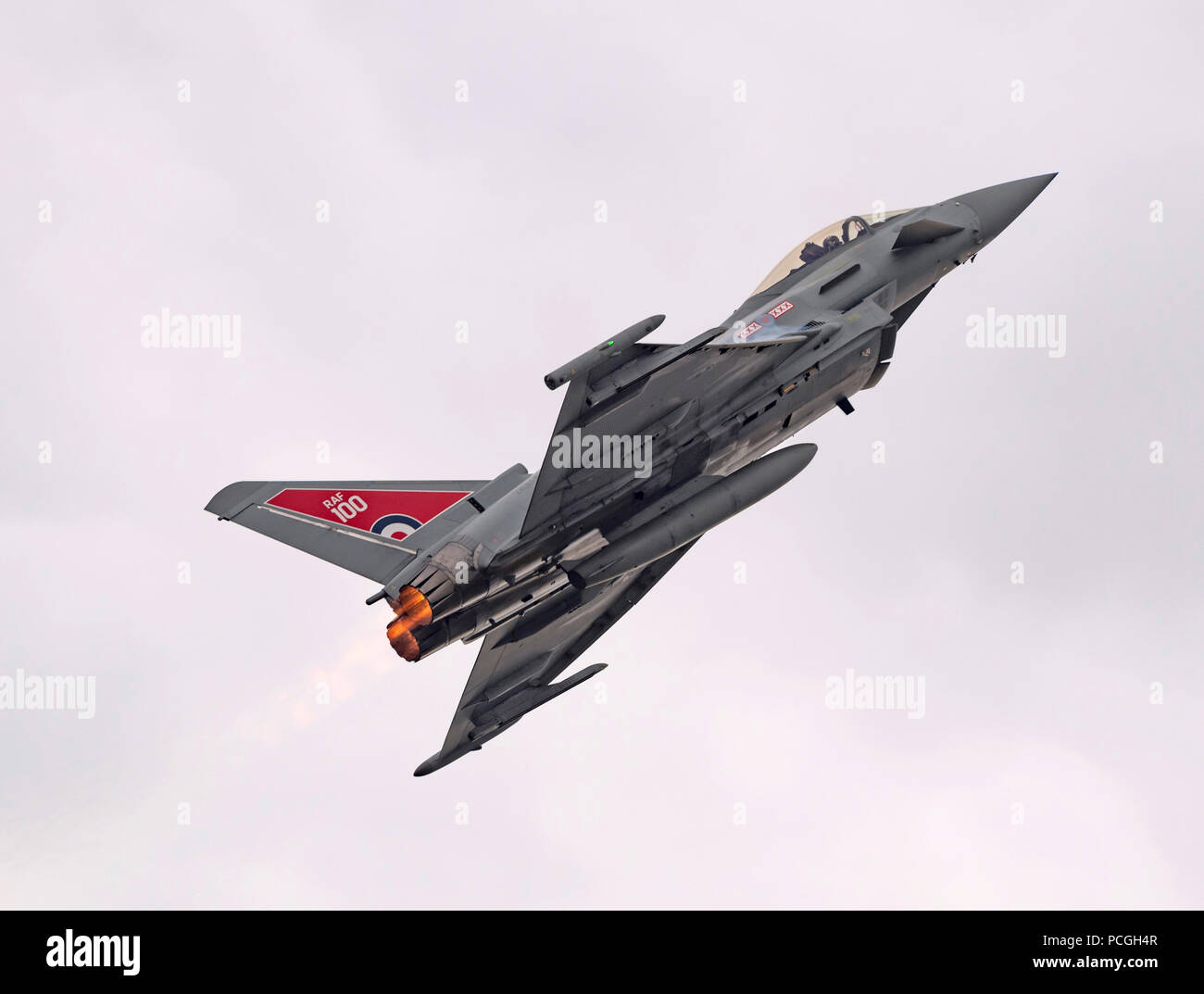 RAF Typhoon Display Stock Photo - Alamy