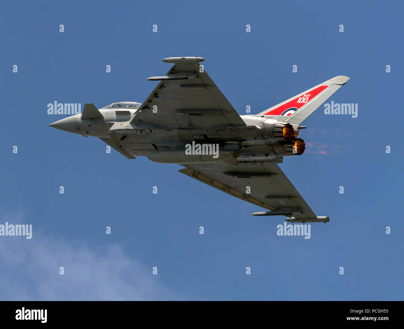 RAF Typhoon Display Stock Photo - Alamy