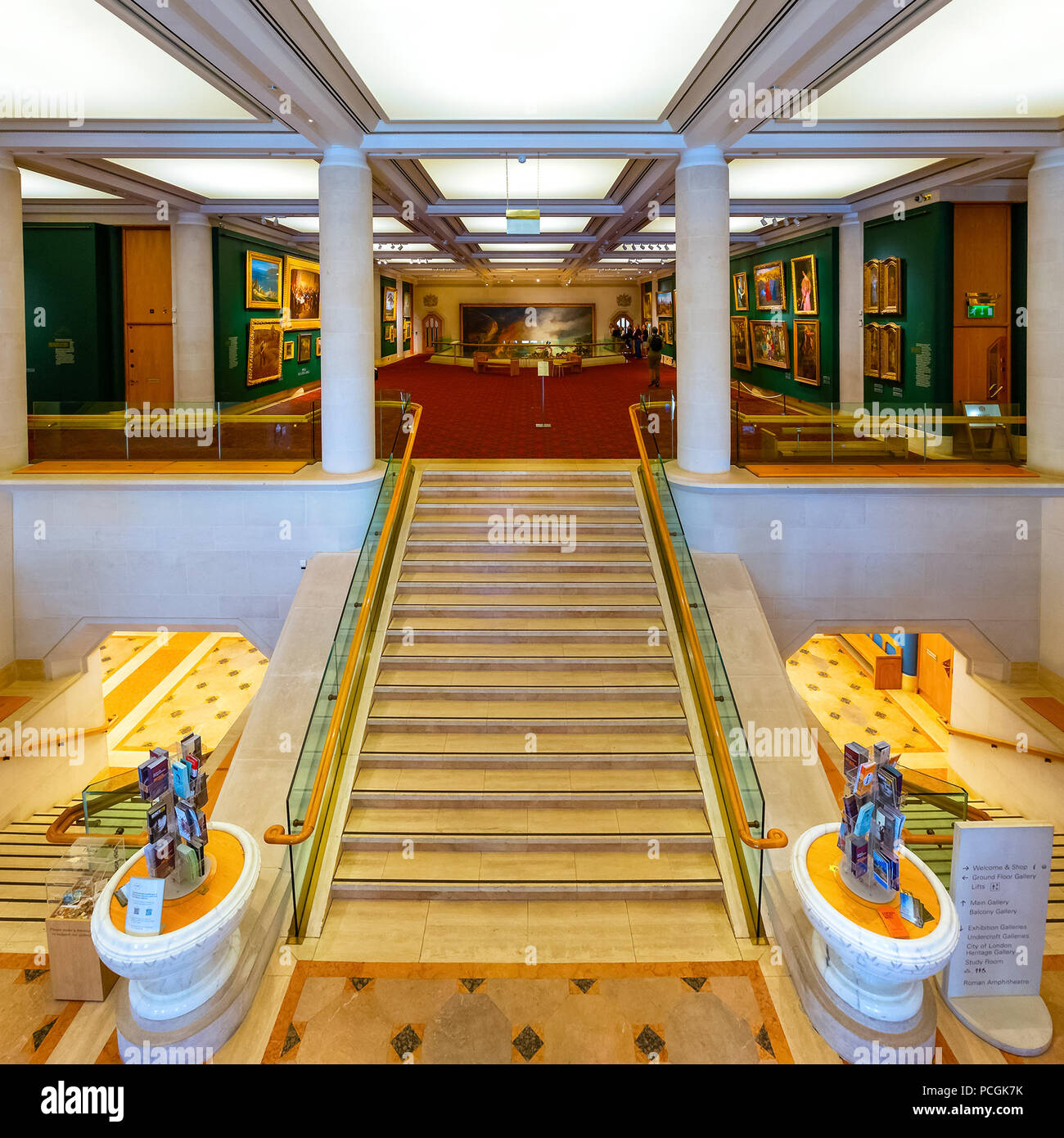 Guildhall Art Gallery, London, UK Stock Photo - Alamy