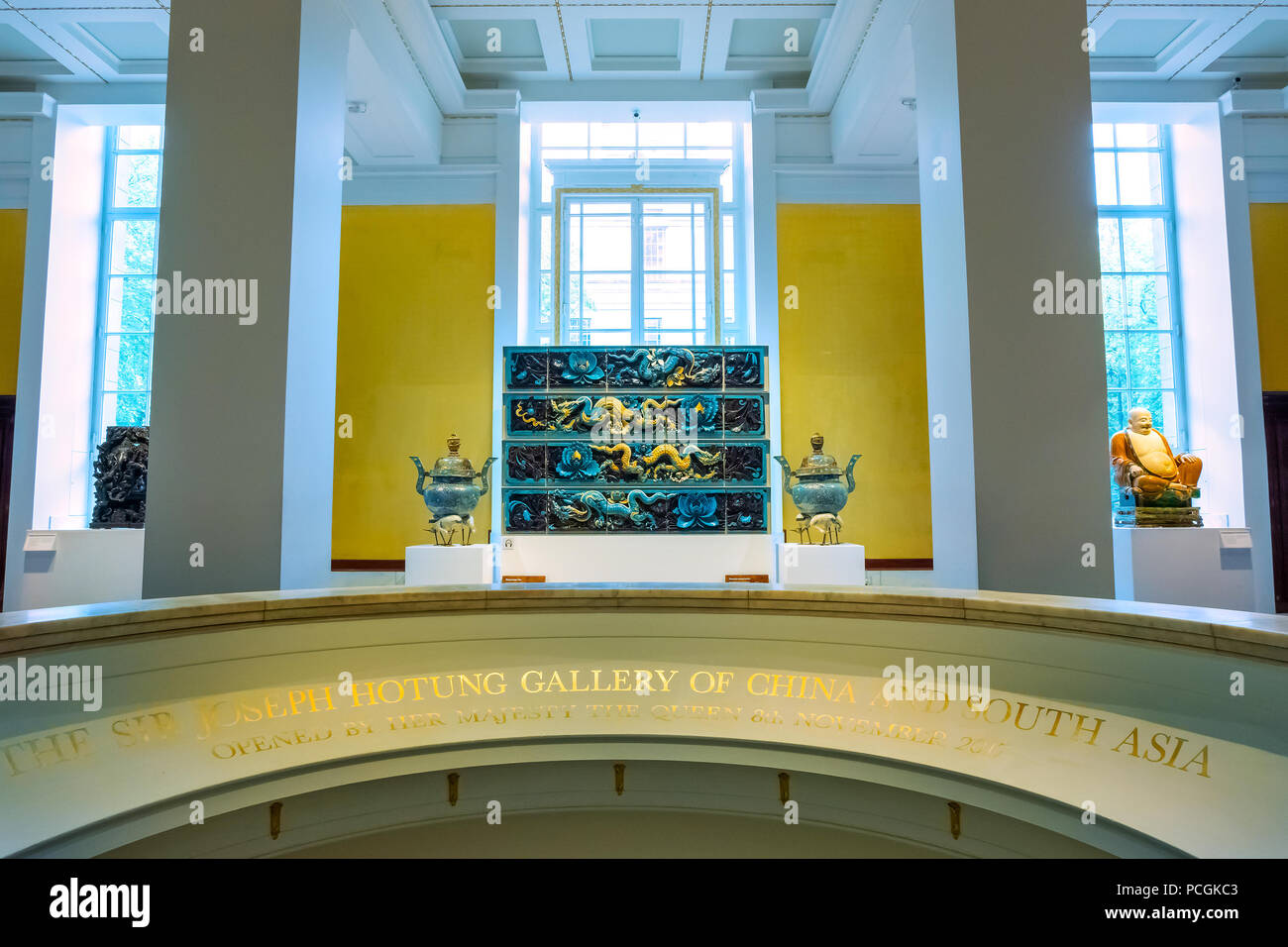 Gallery of China and South Asia at British Museum, London, UK Stock ...