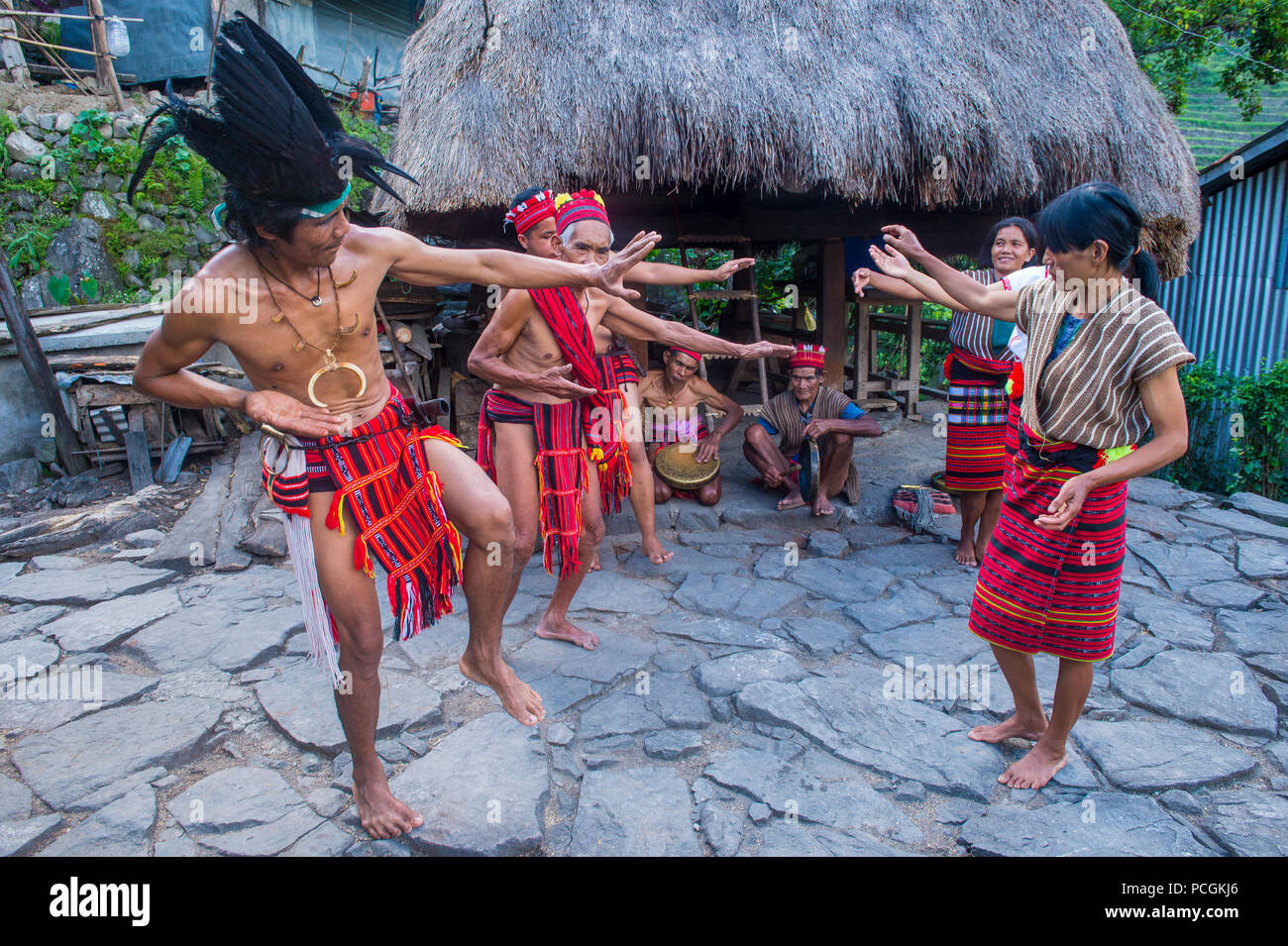 People from Ifugao Minority in Banaue the Philippines Stock Photo - Alamy