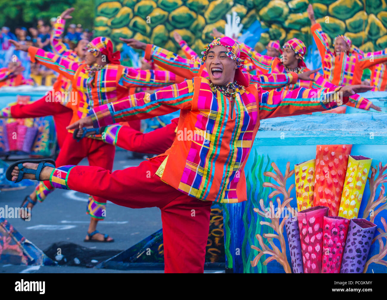 Participants in the Aliwan fiesta in Manila Philippines Stock Photo - Alamy