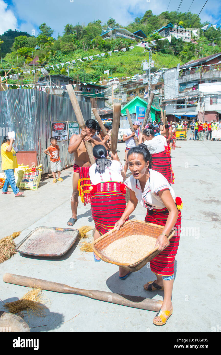Philippines Rice Festival High Resolution Stock Photography and Images ...