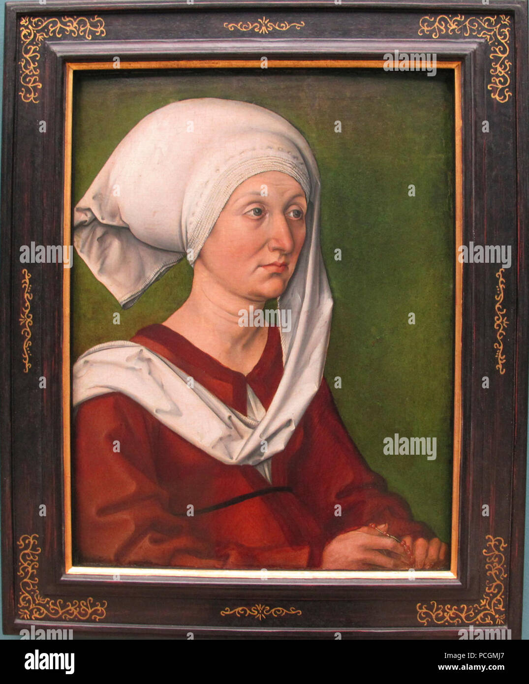Albrecht Dürer, ritratto di barbara holper, 1490 ca 01 Stock Photo - Alamy